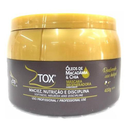 Zap Ztox Botox Máscara Regeneradora 400g | Shopee Brasil