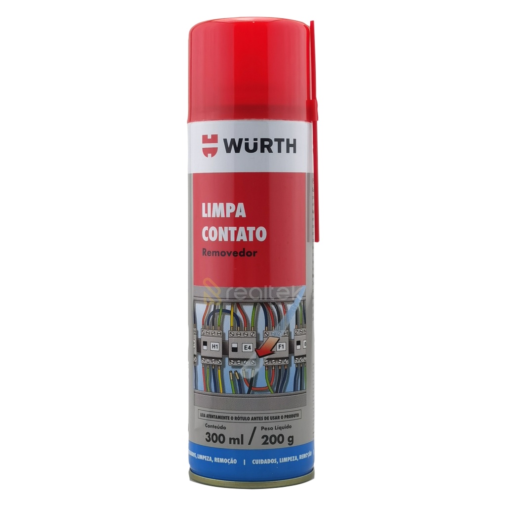 Spray Limpa Contato Wurth 300ml | Shopee Brasil