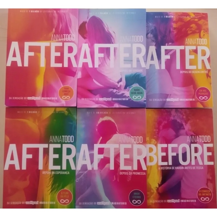 After - Série Completa (5 livros) + Livro Before - A História de Hardin ...