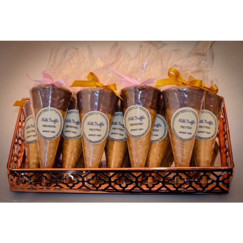 Mini cone para festa 20 unidades de 50g | Shopee Brasil