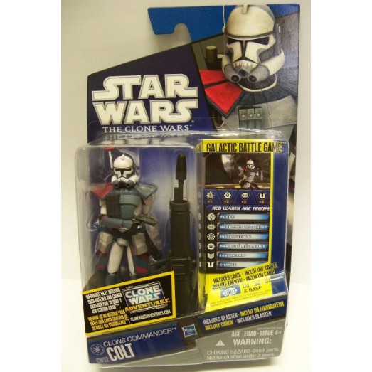 Clone Commander Colt Na Cartela Original Star Wars Imperial ARC Trooper ...