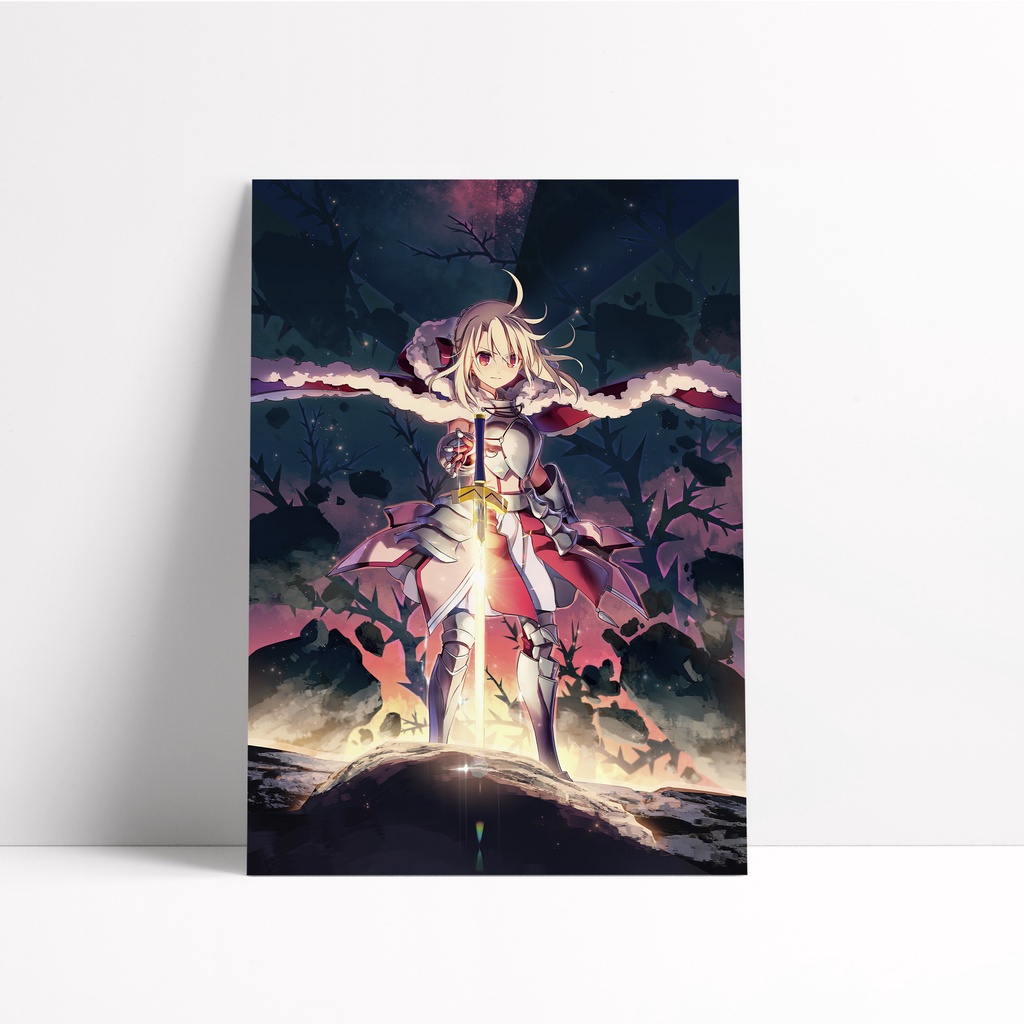 Placa decorativa Illya Saber Install Fate kaleid liner PRISMA ILLYA ...