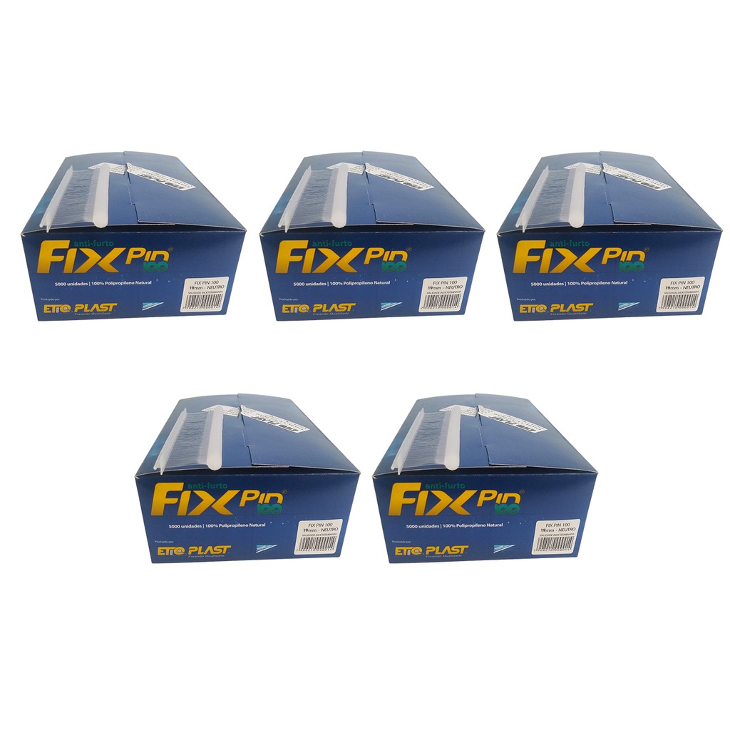 Kit 5 Unidades - Pino Fix Pin 19mm | Shopee Brasil