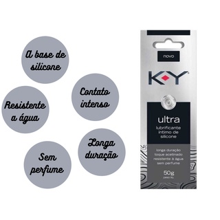 KY Gel Lubrificante Intimo De Silicone K-y Ultra 50g Ky Black | Shopee ...
