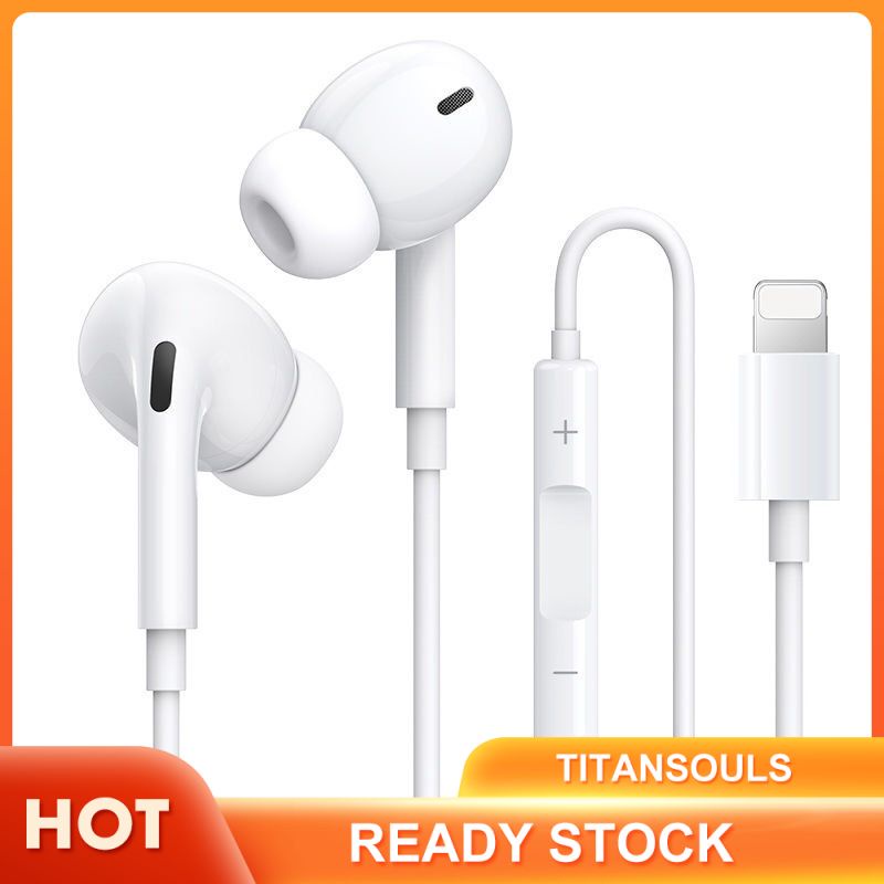 Fone De Ouvido IPhone Com Fio Android Bluetooth Apple Esportivo Sem ...