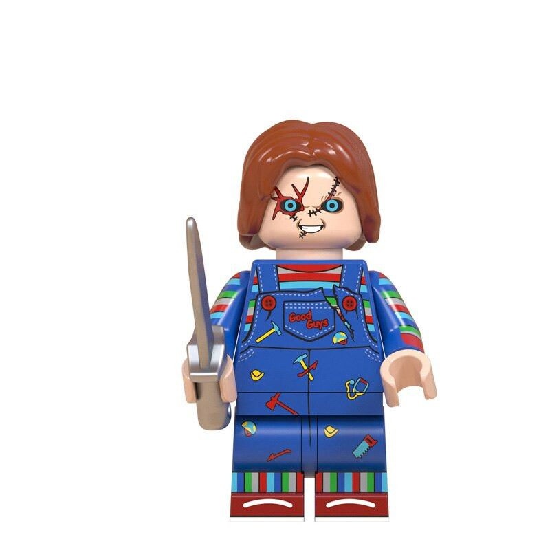Boneco Chucky Halloween Terror Lego Filme | Shopee Brasil