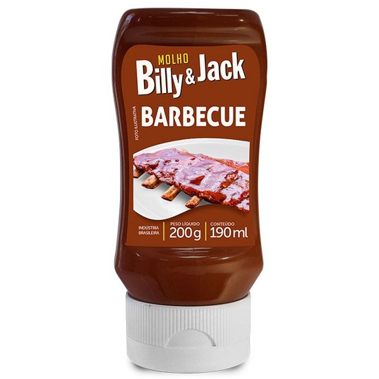 Molho Billy & Jack Barbecue 200g | Shopee Brasil