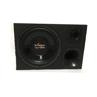 Caixa Trio Amplificada 12 Polegadas Sturdy 400 Watts Rms Black | Shopee Brasil