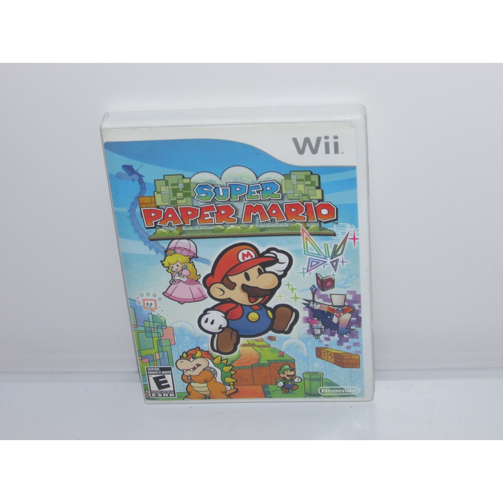 Super Paper Mario Nintendo Wii | Shopee Brasil