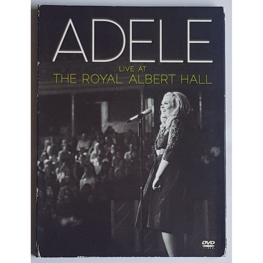 DVD ORIGINAL ADELE LIVE AT THE ROYAL ALBERT HALL - CD +DVD | Shopee Brasil
