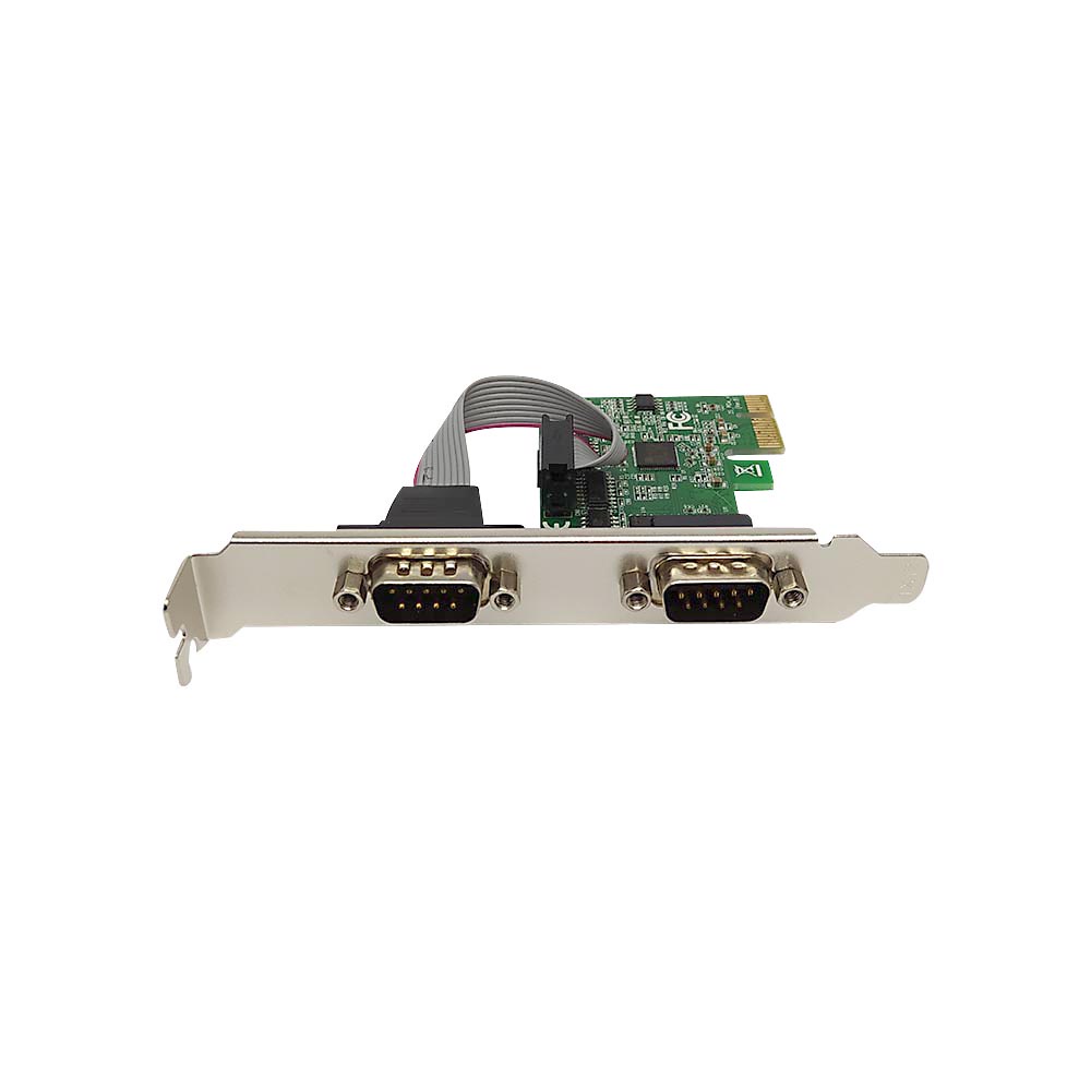 Placa Pci Express Serial Para Pc 2 Portas Serial Db9 | Shopee Brasil