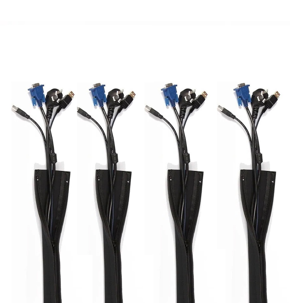 4 Capas Organizar Fios Esconde Protege Cabos Tomadas 1 Metro | Shopee ...