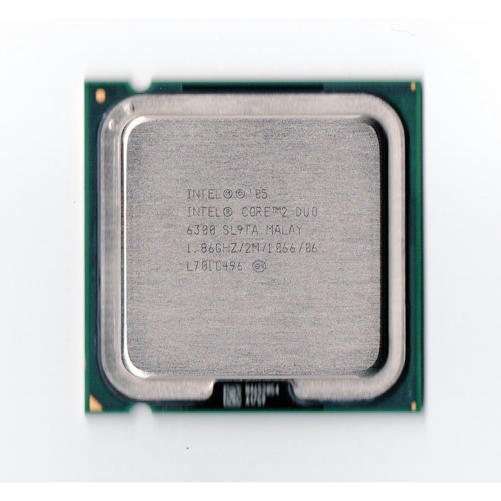 Processador Intel Core 2 Duo E6300 1.86ghz Lga 775 Fsb 1066 - Escorrega ...