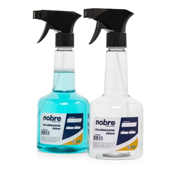Pulverizador Borrifador Spray Plastico Marca Nobre - 500ml | Shopee Brasil