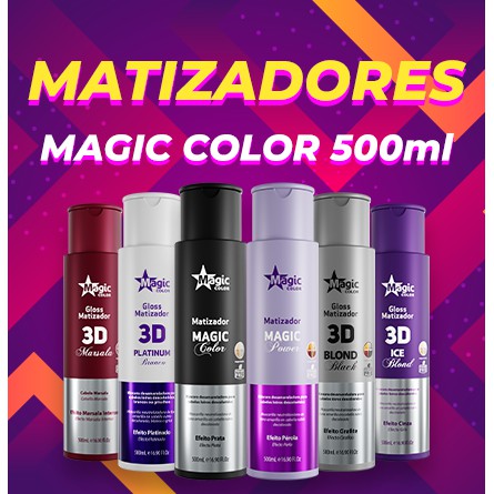 Magic Color Matizadores 500ML | Shopee Brasil