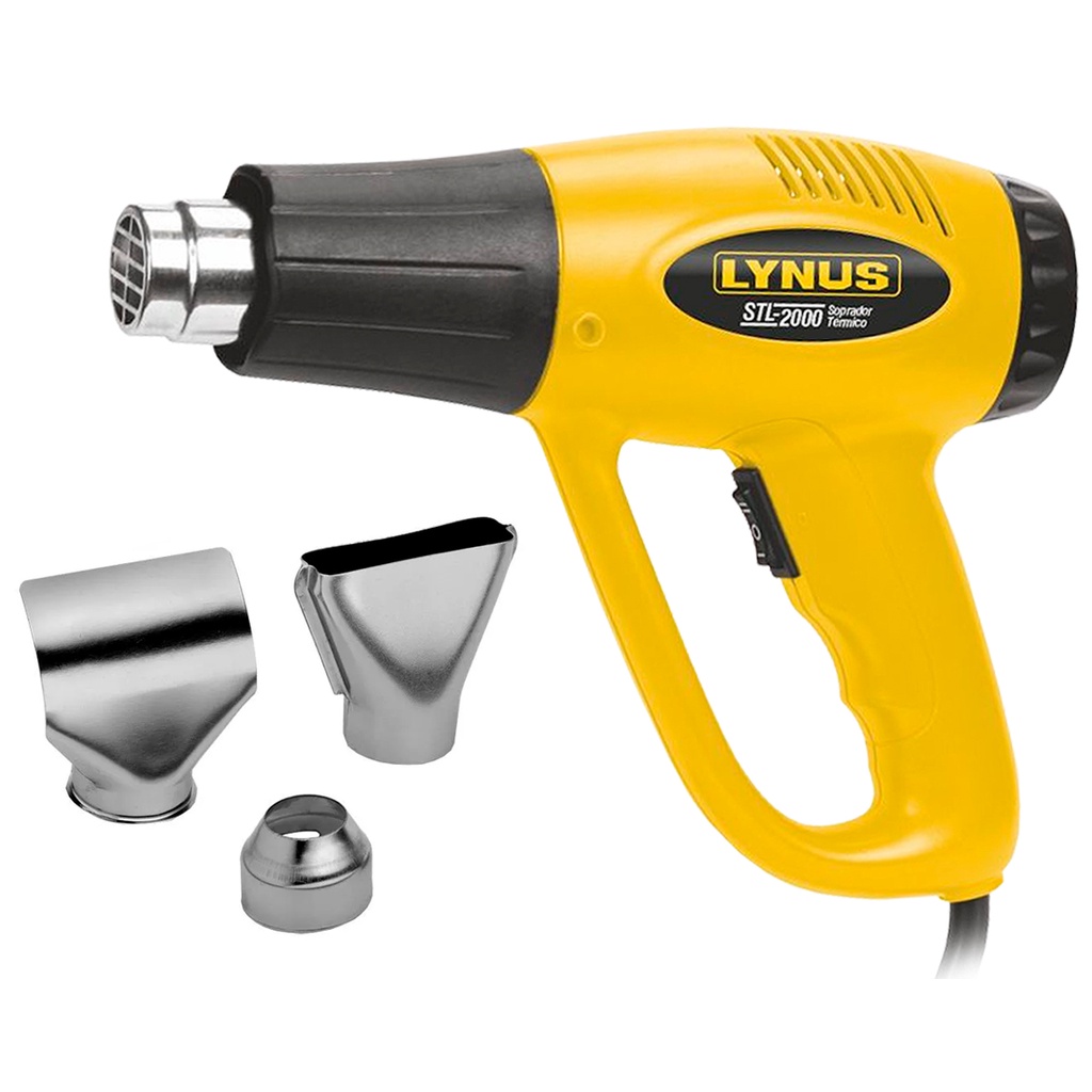 Soprador Térmico Pistola De Ar Quente Profissional 127v Lynus ...