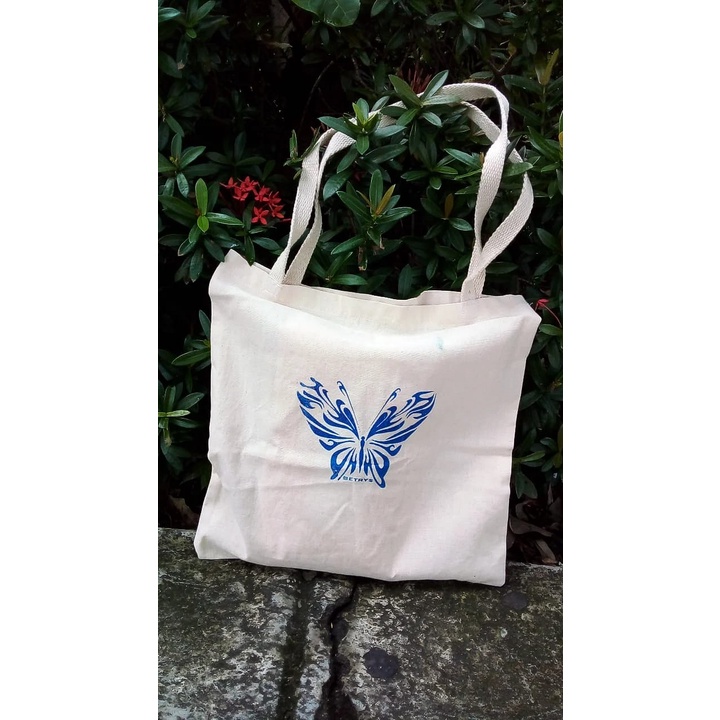 Ecobag personalizada borboleta pintura bolsa sacola | Shopee Brasil
