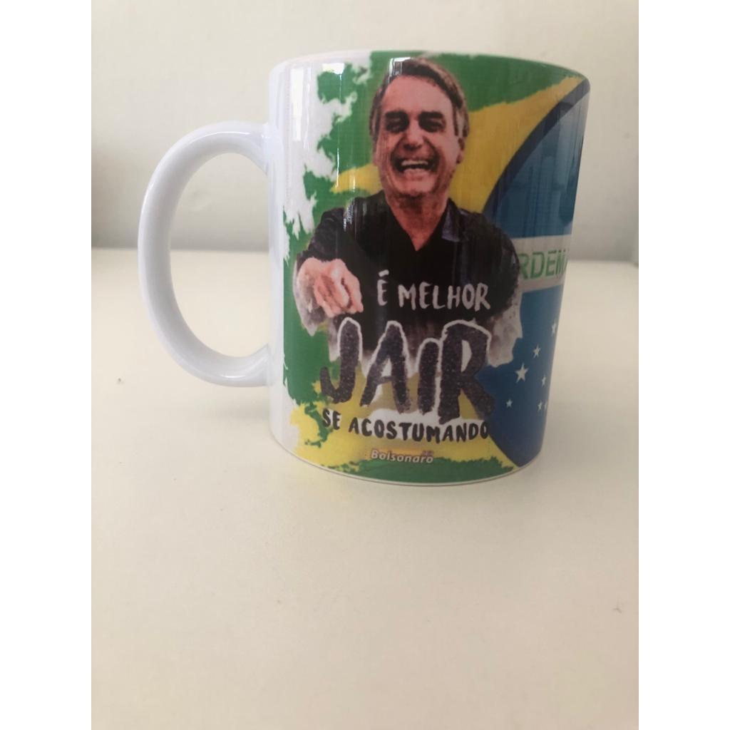 Caneca Bolsonaro | Shopee Brasil