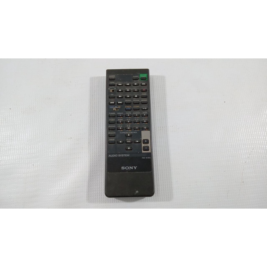Controle Remoto Mini System Sony Rm S150 | Shopee Brasil