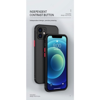 Capa Capinha translucida Transparente Fosca Anti-Impacto Para Iphone 11 e 12 | Shopee Brasil