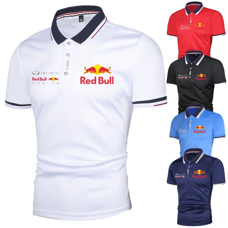 Camisa Polo Masculina Red Bull Gola Manga Curta | Shopee Brasil