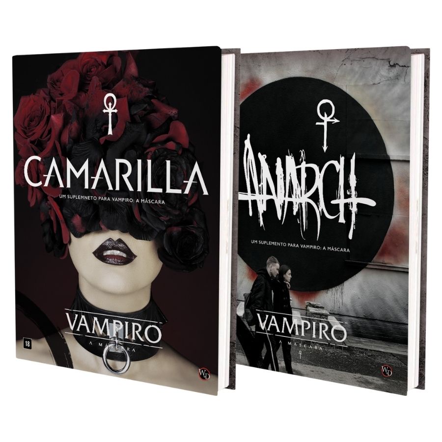 Vampiro: A Mascara RPG 5E - Combo Camarilla + Anarch | Shopee Brasil
