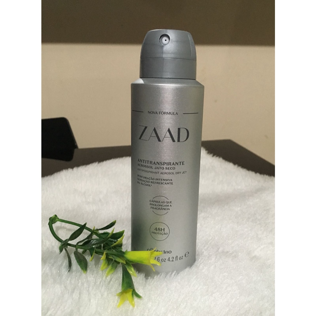 Desodorante Antitranspirante Aerossol Zaad 75g | Shopee Brasil