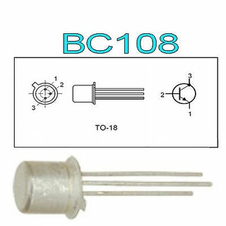 Transistor Bc108 Npn Silicio Uso Geral | Shopee Brasil