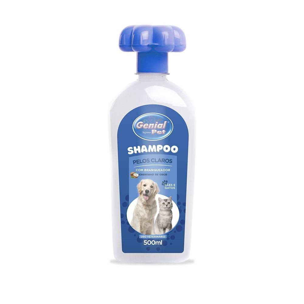 Genial Shampoo Para Pelos Claros Coco 500ml | Shopee Brasil