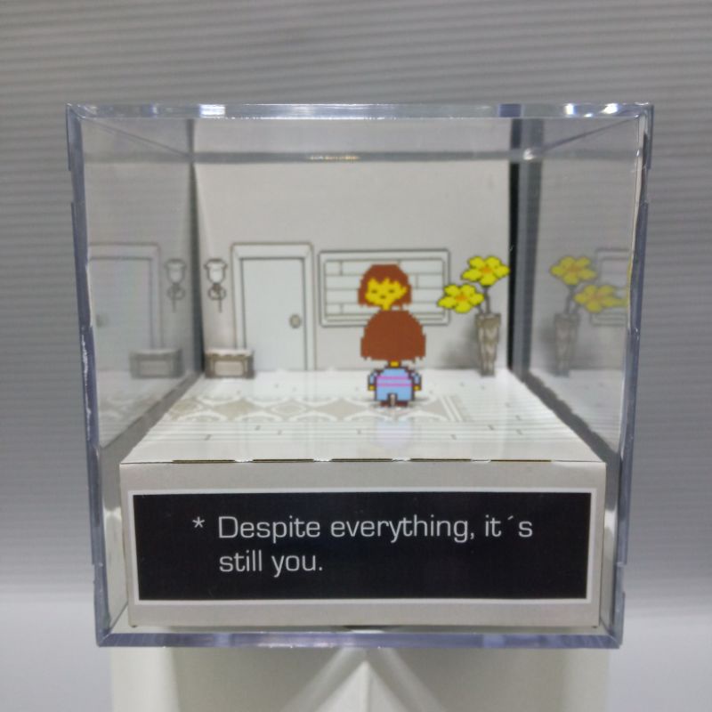 Cubo Diorama Undertale Espelho | Shopee Brasil