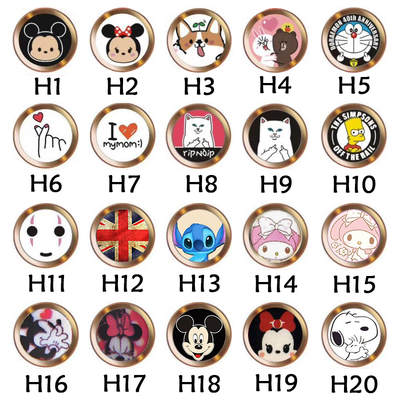 Iphone ipad home button Touch ID Sticker cartoon home button | Shopee ...