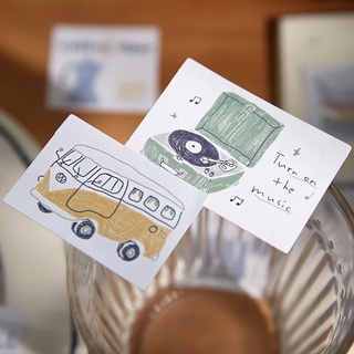 Adesivos em papel especial Sticker Pack Spring Outing | Shopee Brasil