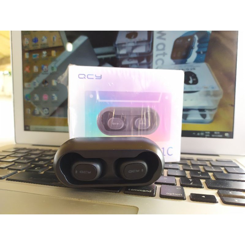 Fone de ouvido sem fio QCY T1C Bluetooth - ENVIO IMEDIATO | Shopee Brasil