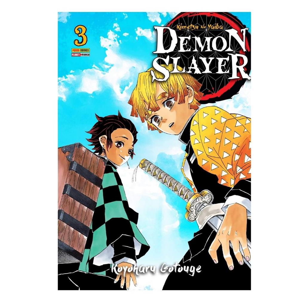 Demon Slayer Vol.3 - Kimetsu No Yaiba - Manga - Panini - PT | Shopee Brasil