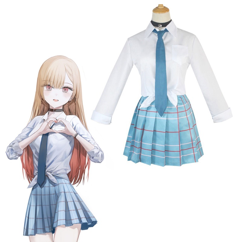 Marin Kitagawa My Dress Up Darling Anime Conjunto Completo Traje ...
