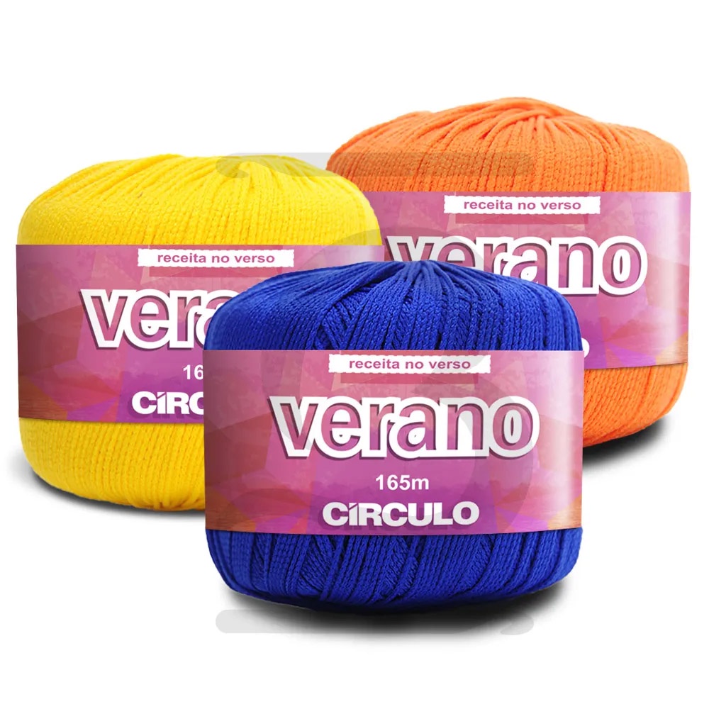 Fio Linha Verano Círculo 50g | Shopee Brasil