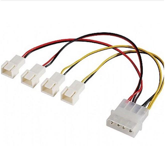 Cabo Splitter Adaptador Multi Cooler para Fonte | Shopee Brasil
