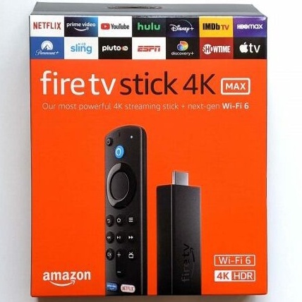 Amazon Fire Tv Stick 4k Max 3ª geração - 2gb Ram C/ Alexa - Wi-fi 6 ...