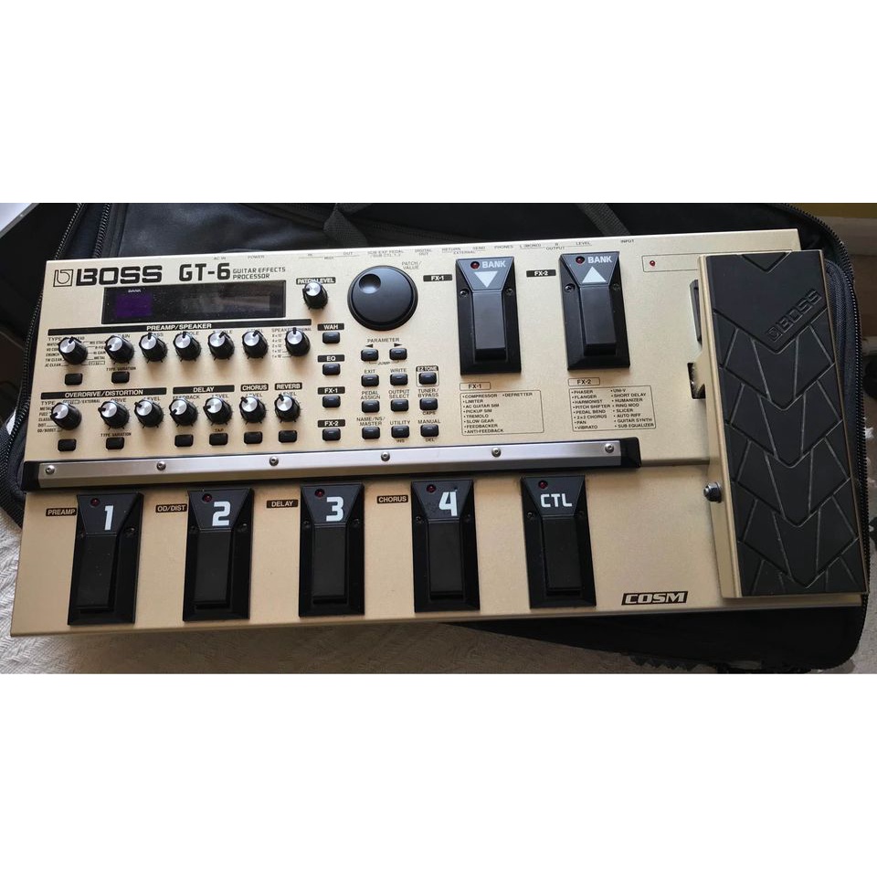 Pedaleira Boss GT6-Aceito Trocas - Escorrega o Preço