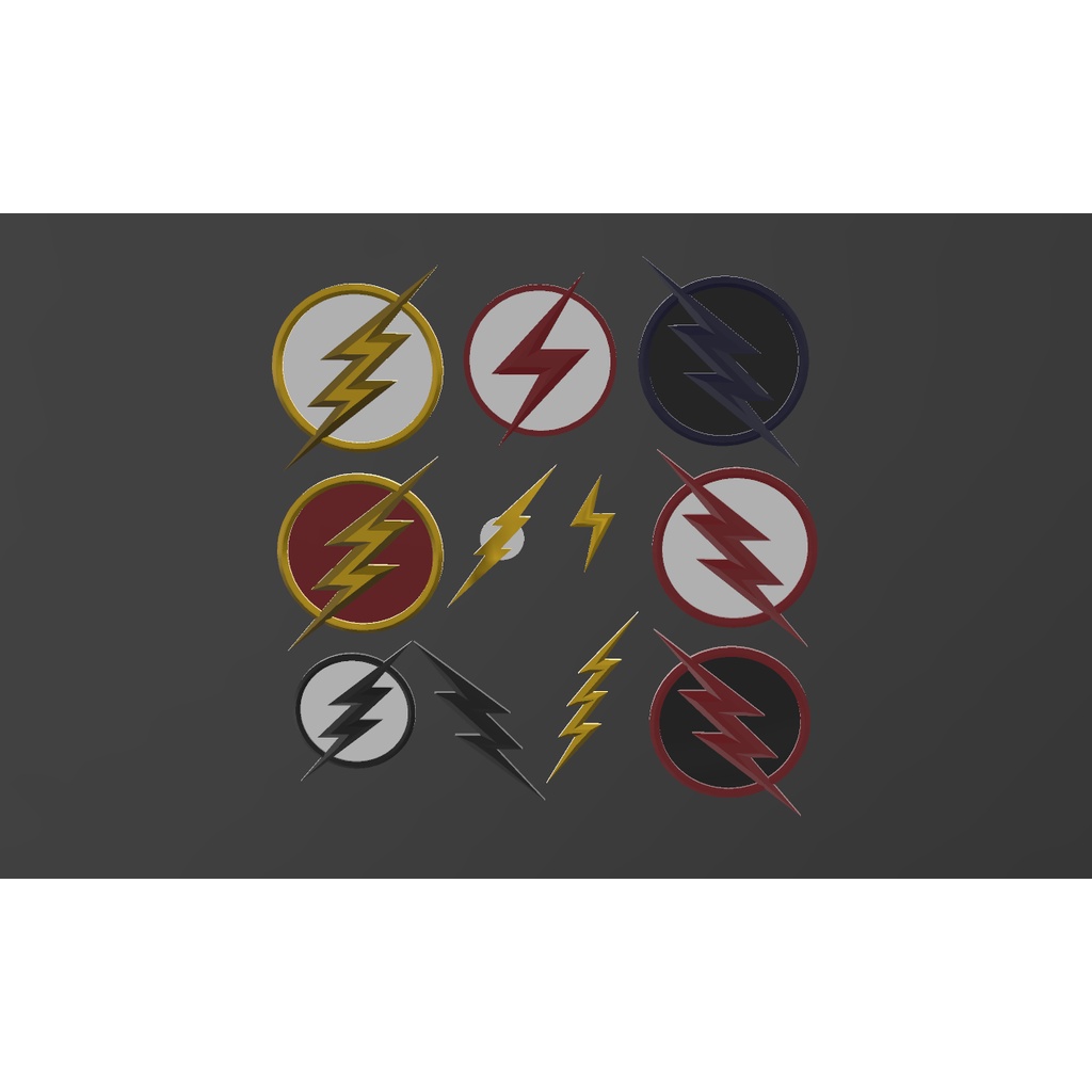 Emblemas da serie The Flash | Shopee Brasil