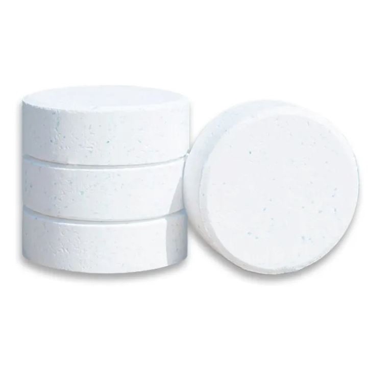 3 Pastilhas de cloro Domclor 200g para limpeza de piscina | Shopee Brasil
