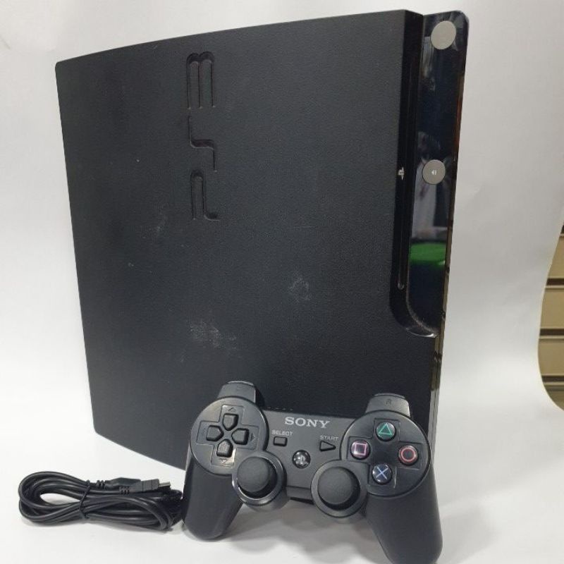 playstation 3 ps3 play 3 slim travado 160 gb garantia loja fisica - Corre Que Ta Baratinho