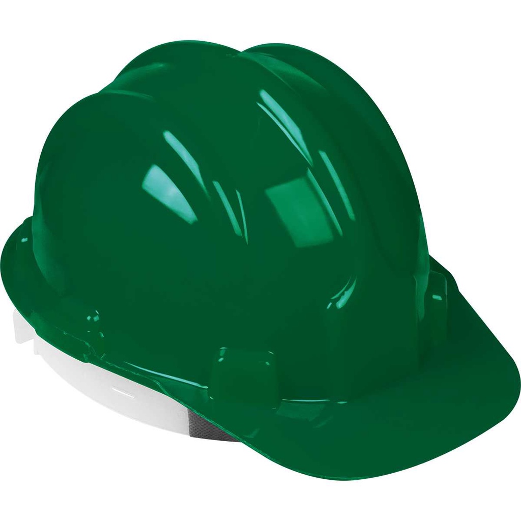 Capacete EPI Worker com carneira Verde | Shopee Brasil