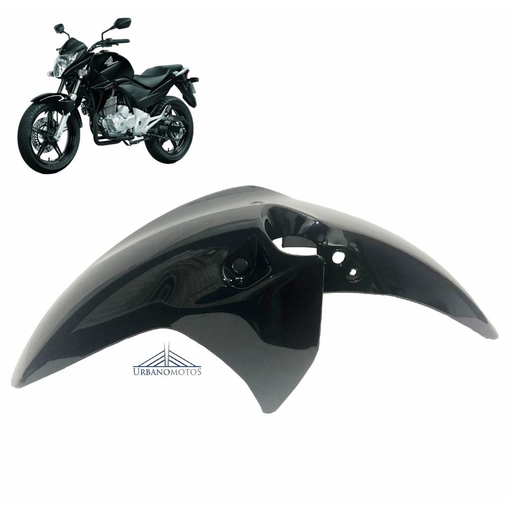 PARALAMA DIANTEIRO CB 300 CB300 PRETO PADRÃO ORIGINAL | Shopee Brasil