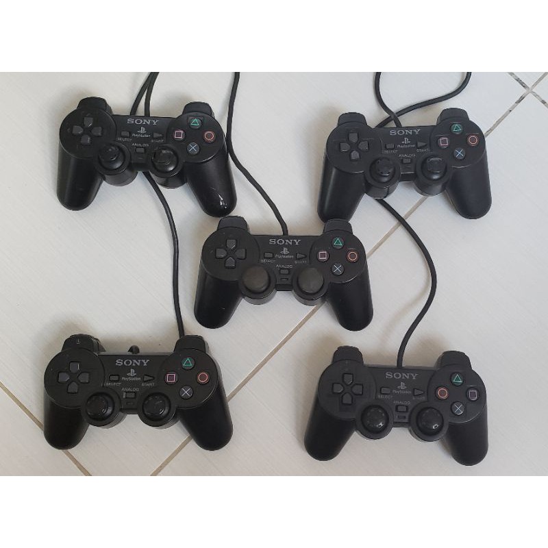 Lote em promoção de controles Originais Playstation 2 / Play 2 / Ps 2 ...