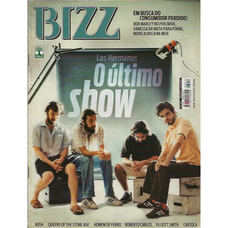 revista bizz - los hermanos o ultimo show | Shopee Brasil