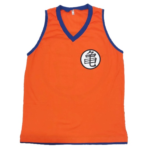 Camisa Dragon Ball Plus Size Regata Uniforme Son Goku - Escorrega o Preço