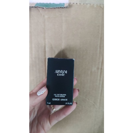 Miniatura Armani Code 4ml | Shopee Brasil