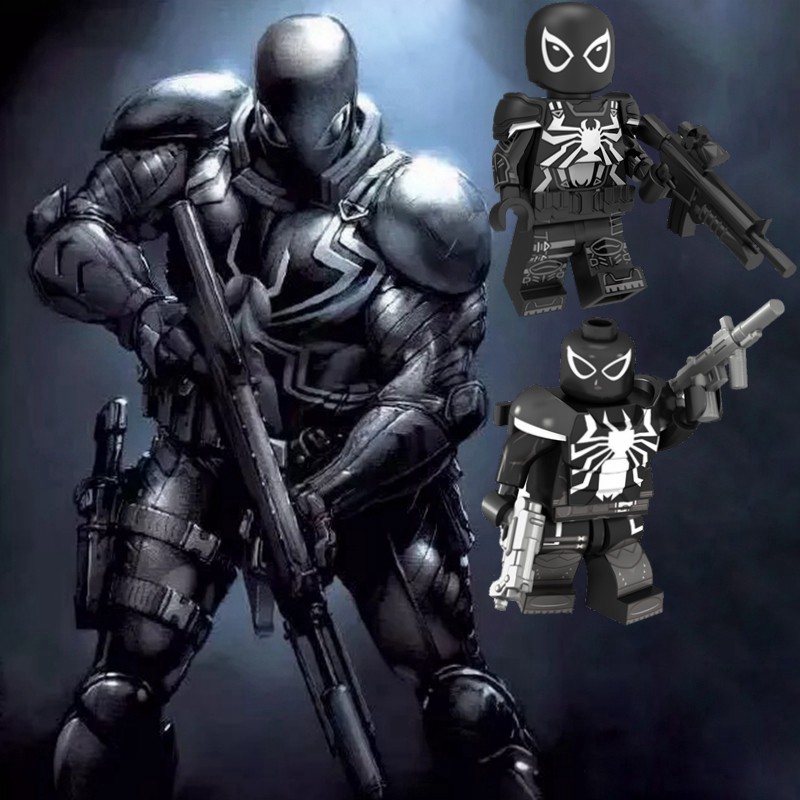 Carnage Venom Riot Toxin Compatible With Lego Minifigures Marvel ...