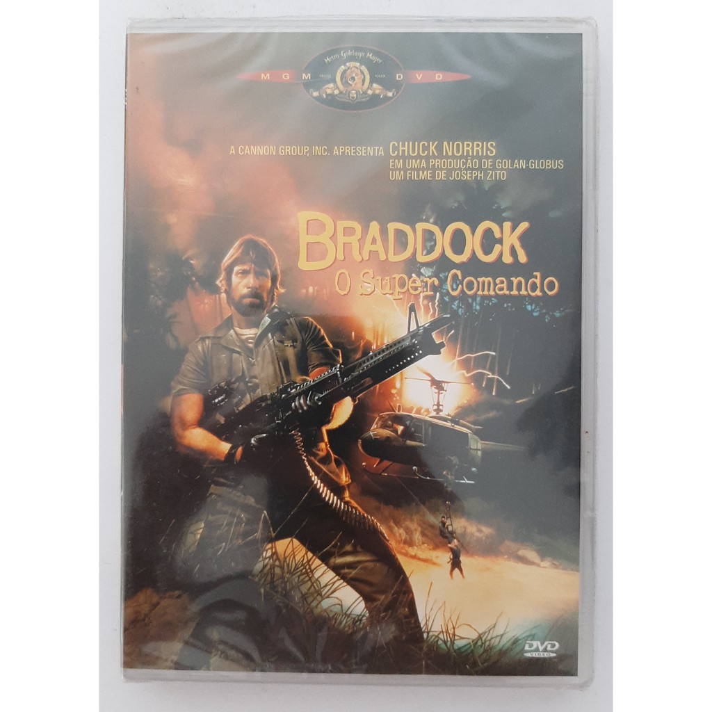DVD Braddock O Super Comando | Shopee Brasil